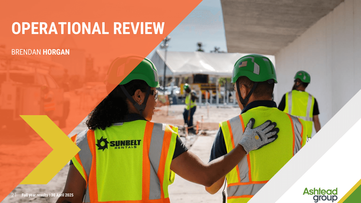 Ashtead Group (AHT) Investor Relations Material