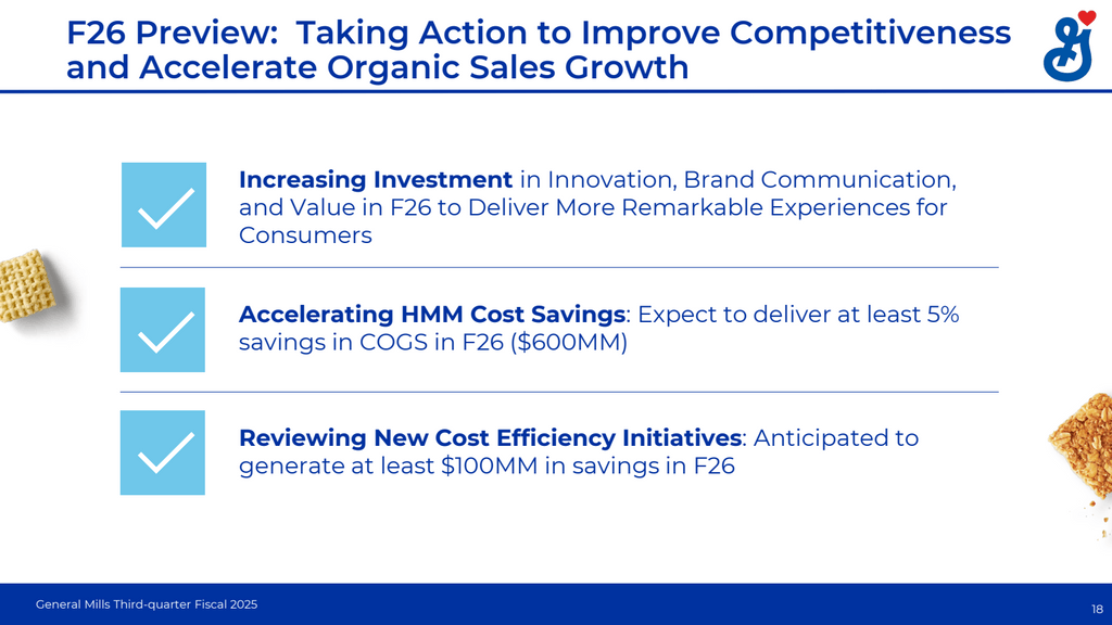 General Mills (GIS) Investor Relations Material