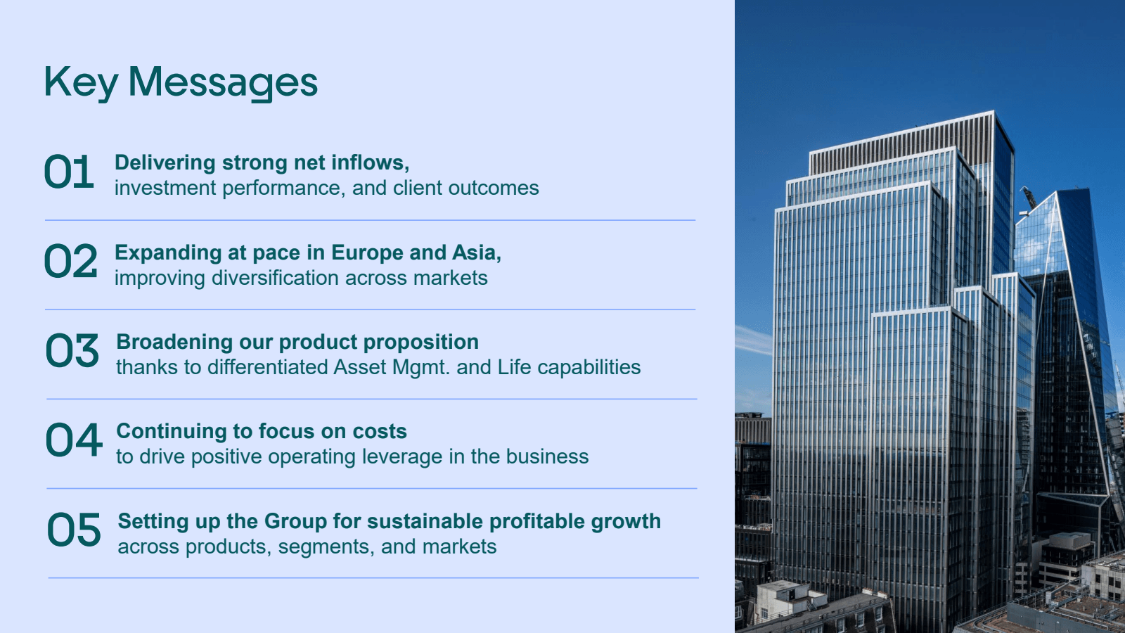 M&G (MNG) Investor Relations Material