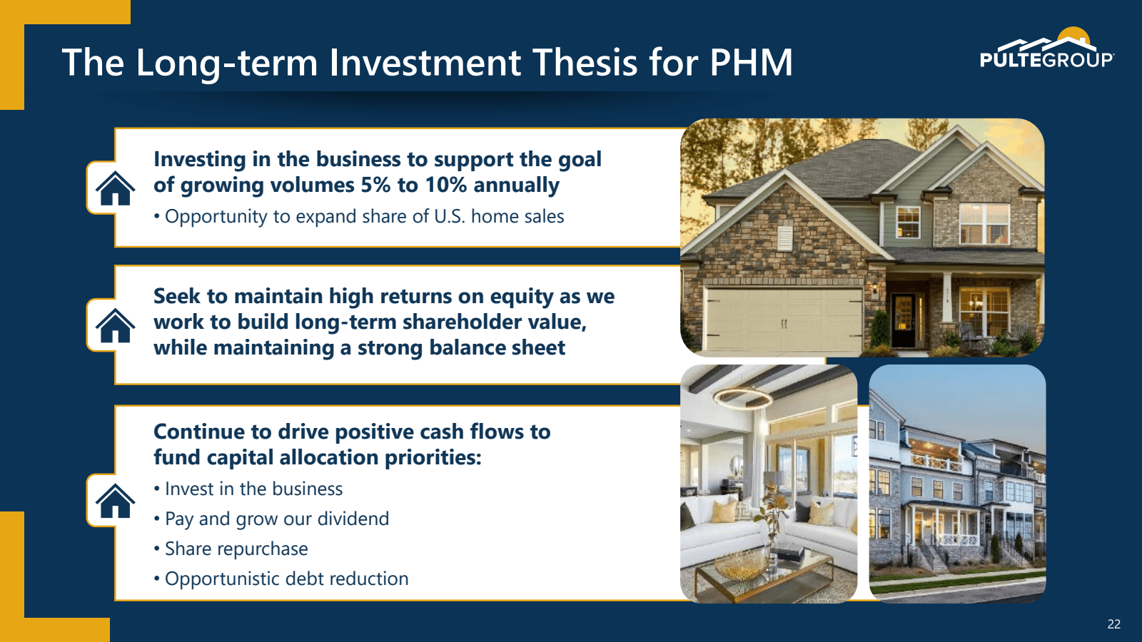 PulteGroup (PHM) Investor Relations Material